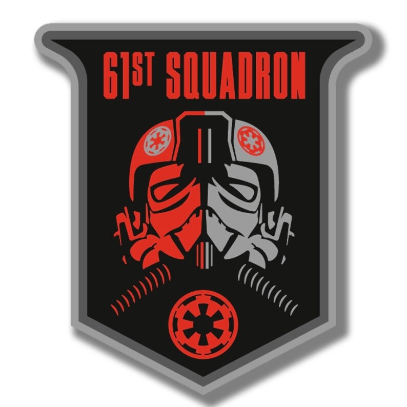 Star Wars Imperial Squadron/unit Patch Vinyl Stickers - Etsy