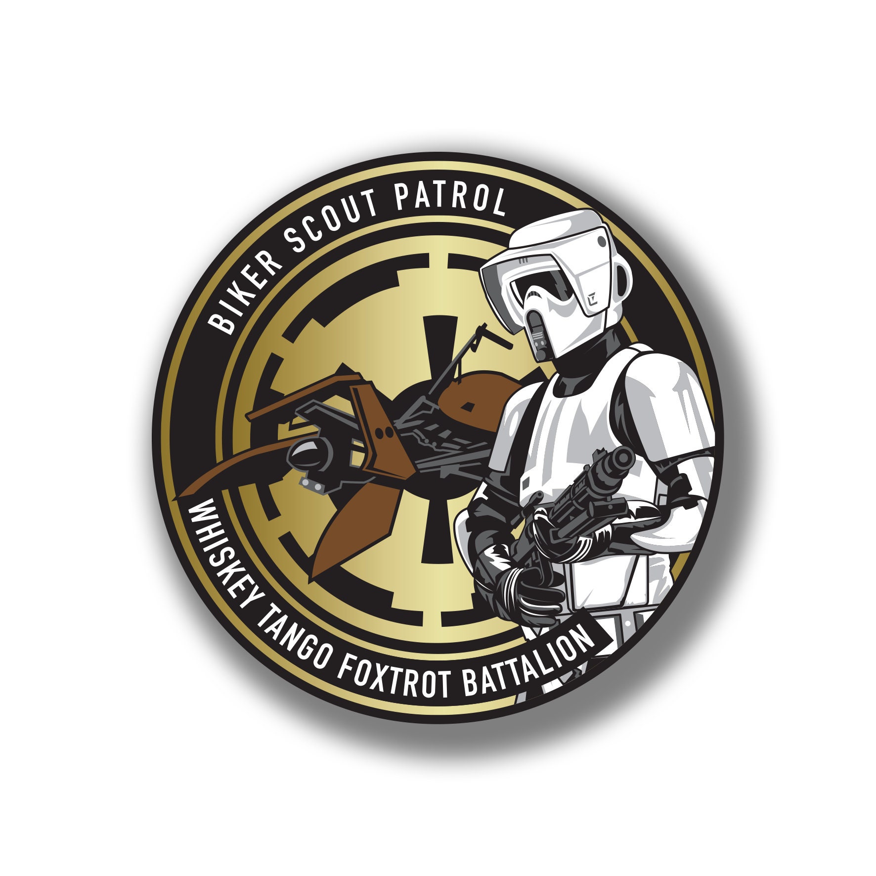 Star Wars Imperial Squadron/unit Patch Vinyl Stickers - Etsy