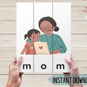 CVC Words Cards Printable, Phonics CVC Words Families, CVC Words ...