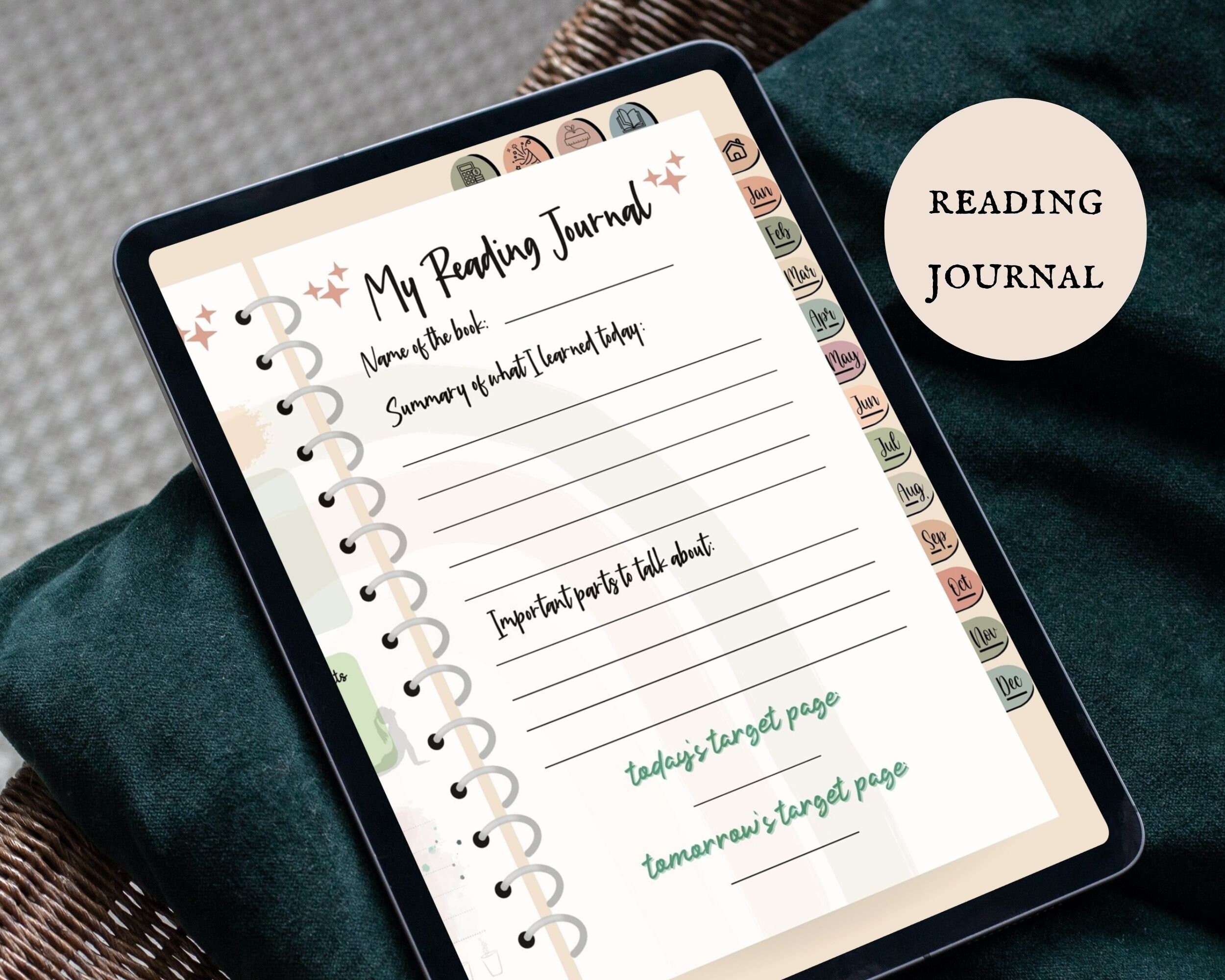 2023 Undated Digital Planner, Goodnotes Planner, Notability Planner ...