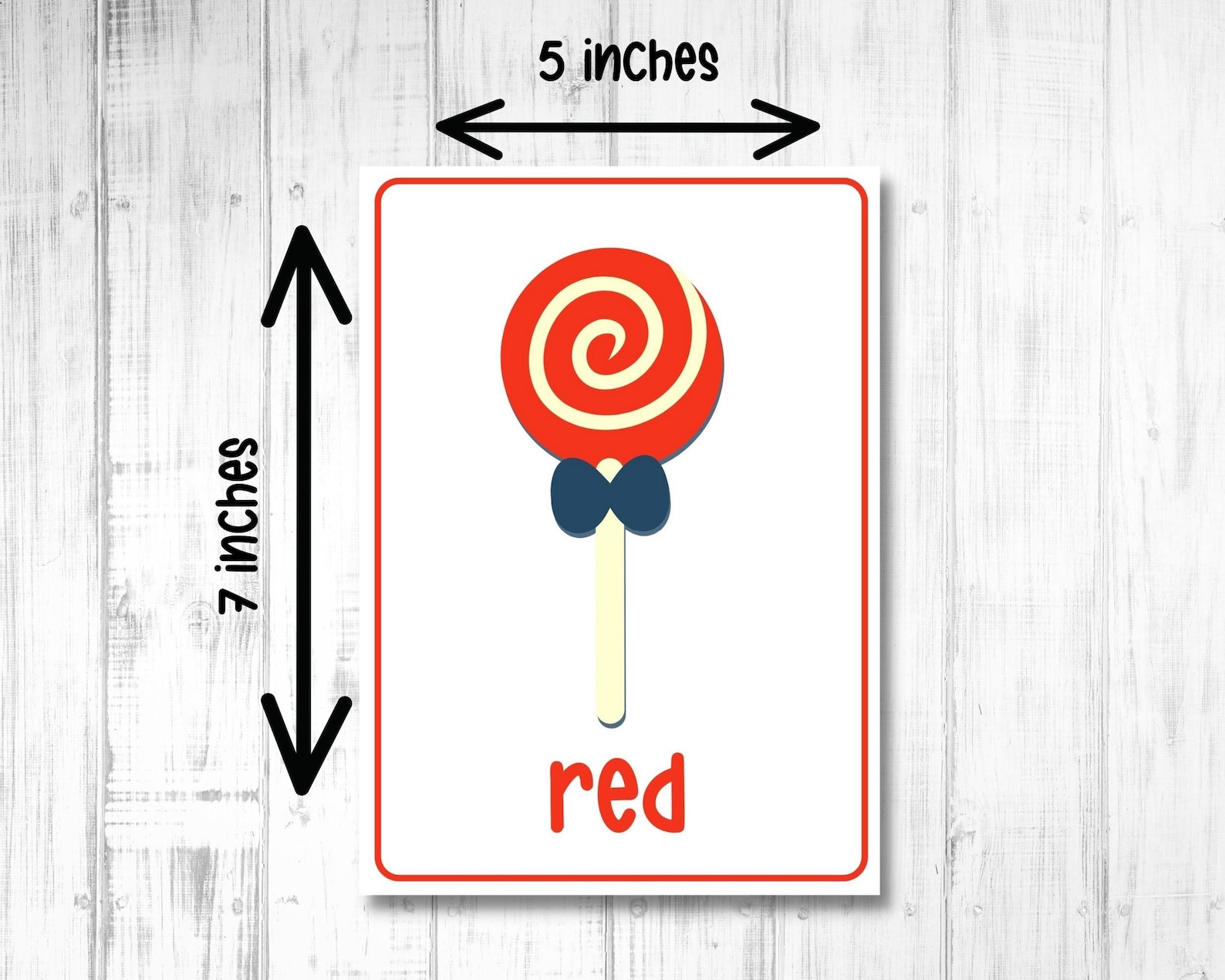 Kindergarten Colors Poster Printable, Toddler Flashcards Printable ...