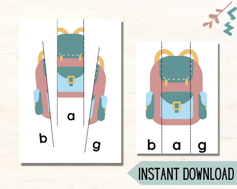 CVC Words Cards Printable, Phonics CVC Words Families, CVC Words ...