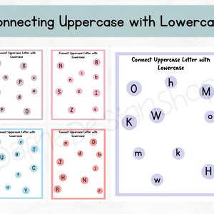 Alphabet Letters Printable Activity Bundle, Letter Practice Worksheets ...