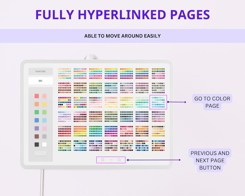Cheapest Goodnotes Color Guide for Notebook & Digital Planner, Simple ...