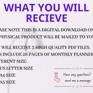 Yearly Overview, Printable Yearly Planner on One Page, Year at a Glance ...