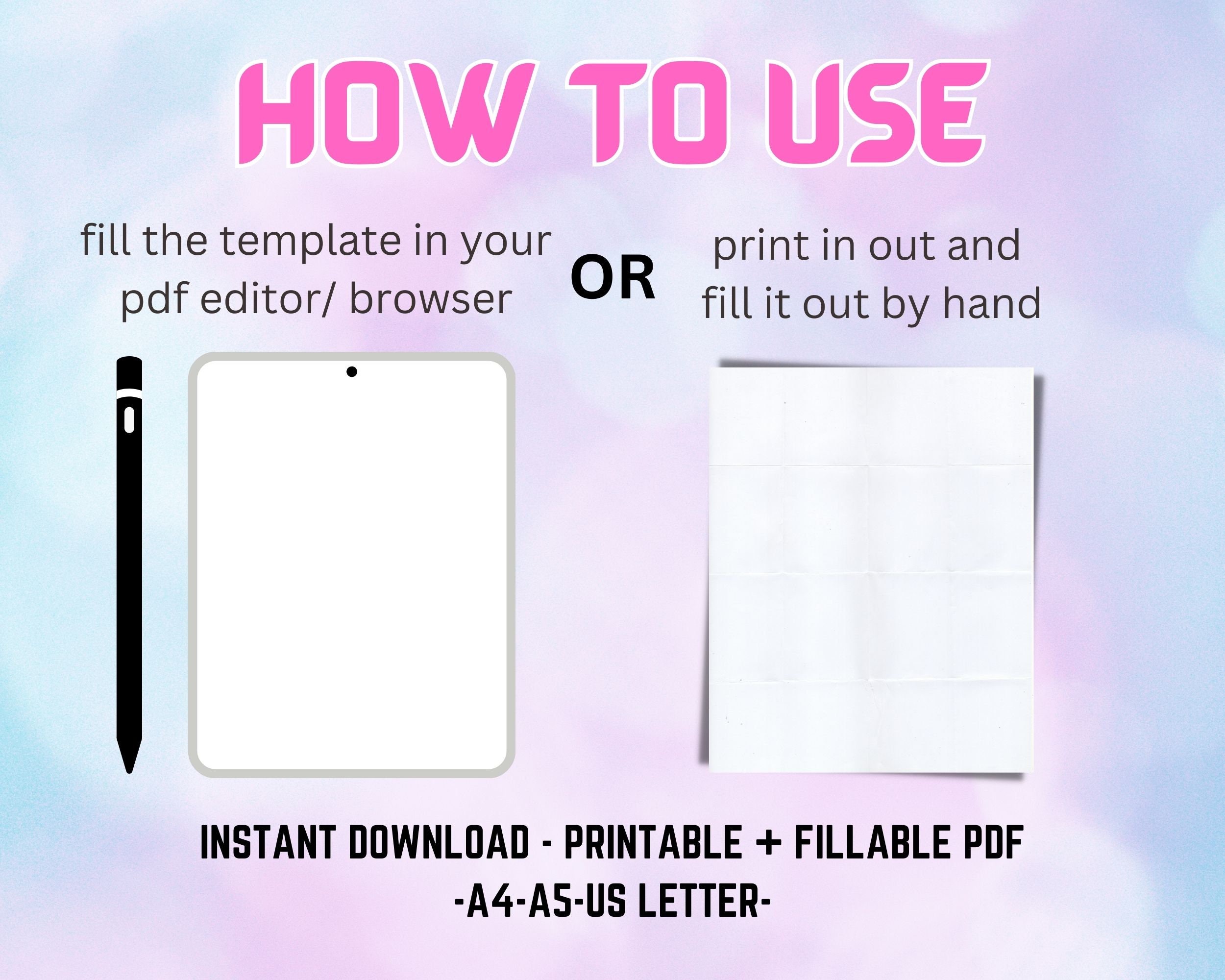 Meeting Notes Printable Template, Cute Design, Meeting Minutes, Meeting ...