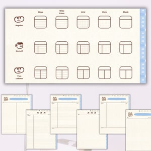 Undated Student Planner for Goodnotes, Monthly, Weekly, Daily Planner ...