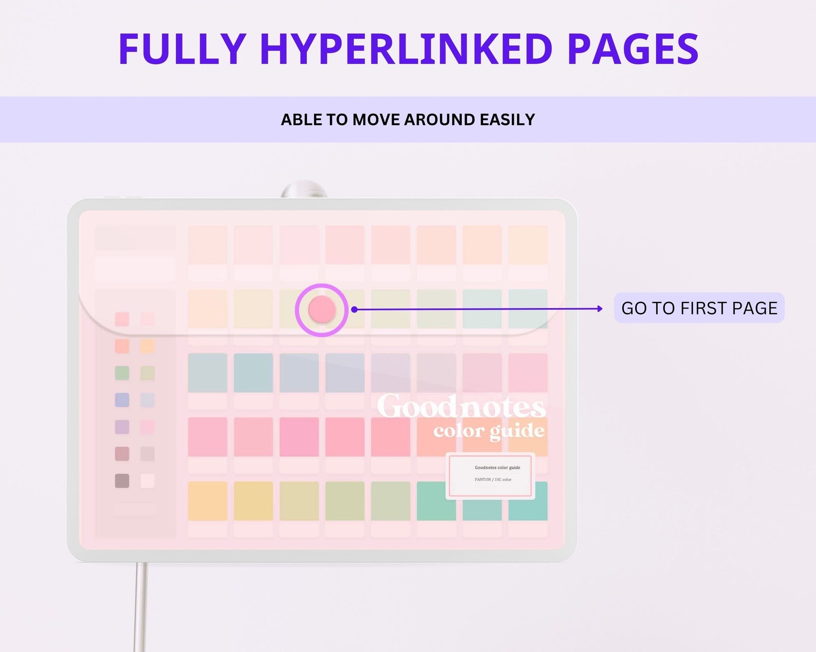 Cheapest Goodnotes Color Guide for Notebook & Digital Planner, Simple ...