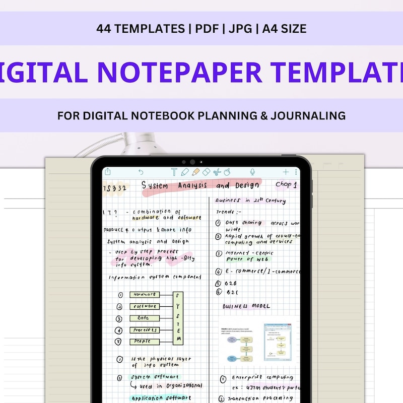 Goodnotes Template - Etsy