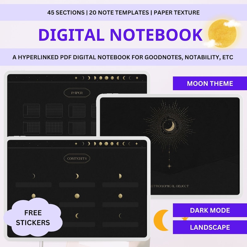 Goodnotes Notebook - Etsy