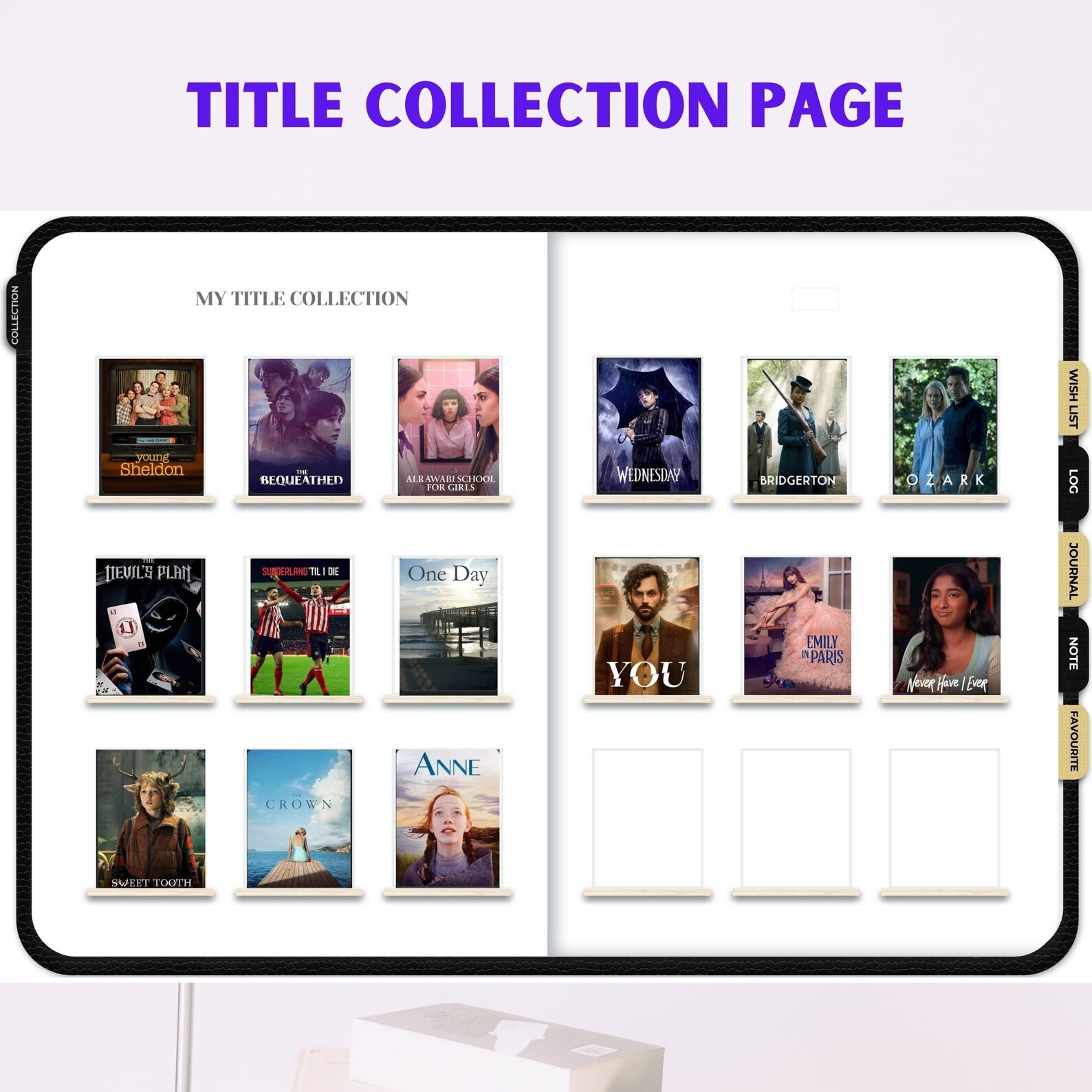 Digital Movies & Series Journal, Movie Logbook, Goodnotes Film Planner ...