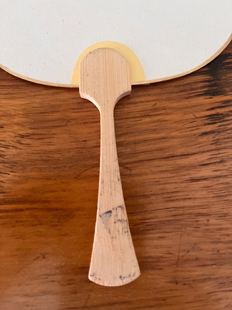 Vintage Japanese Uchiwa Fan - Etsy