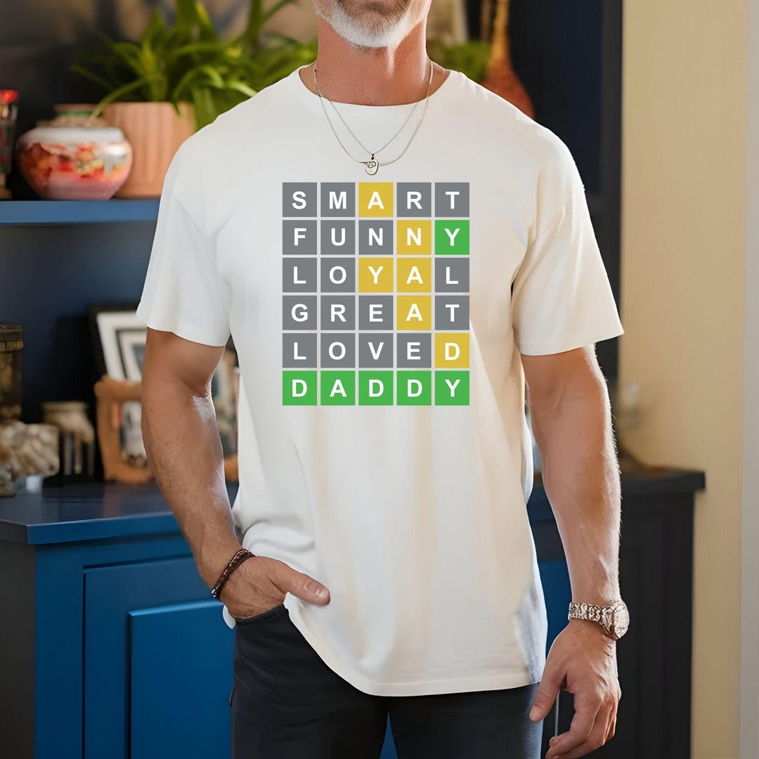 Custom Dad Shirt, Custom Wordle Shirt, Personalized Text Shirt, Comfort ...