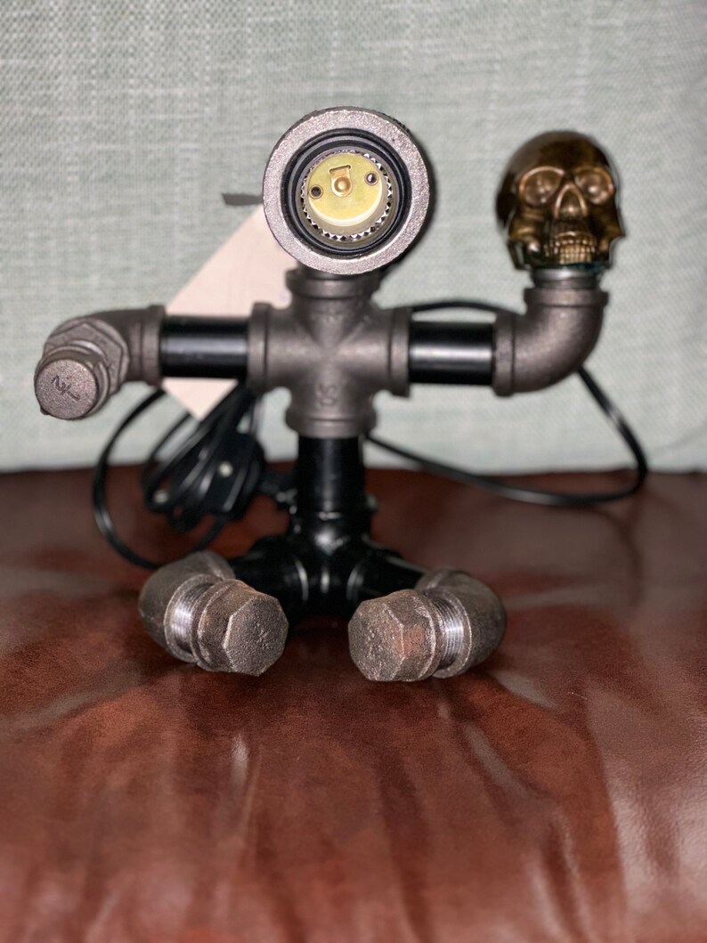 Industrial Steampunk Style Lamp - Etsy