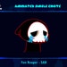 Animated Cute Sad Reaper Emote, Cute Sad Reaper Twitch Emote, Sad ...