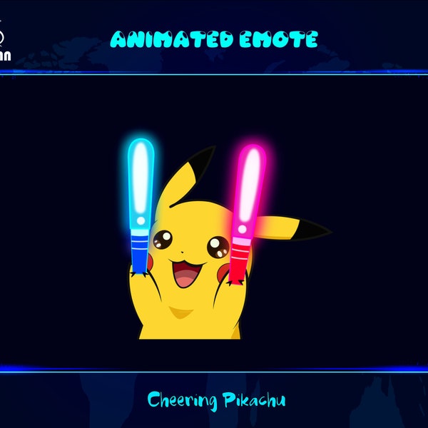 Pikachu Anime Emoji - Etsy