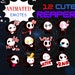 Combo of 12 Animated and 35 Static Reaper Emotes, Animated Twitch ...