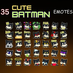 35 Cute Bat Boy Emotes Pack, Twitch Emotes Pack, Discord Emotes Pack ...