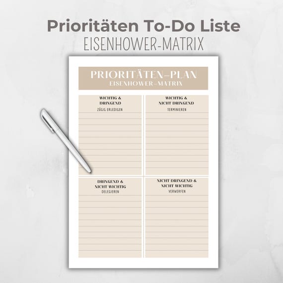 Lista De Prioridades Para Hacer Imprimible Planificador Semanal: Cómo