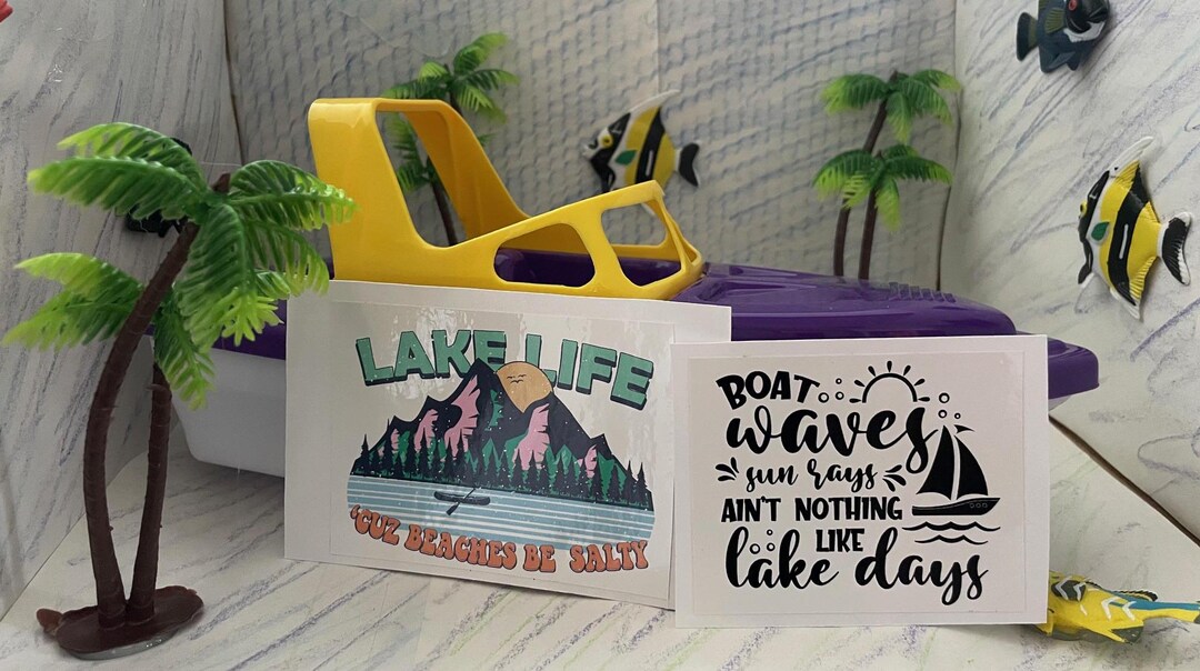 Lake Life Sticker Pack - Etsy