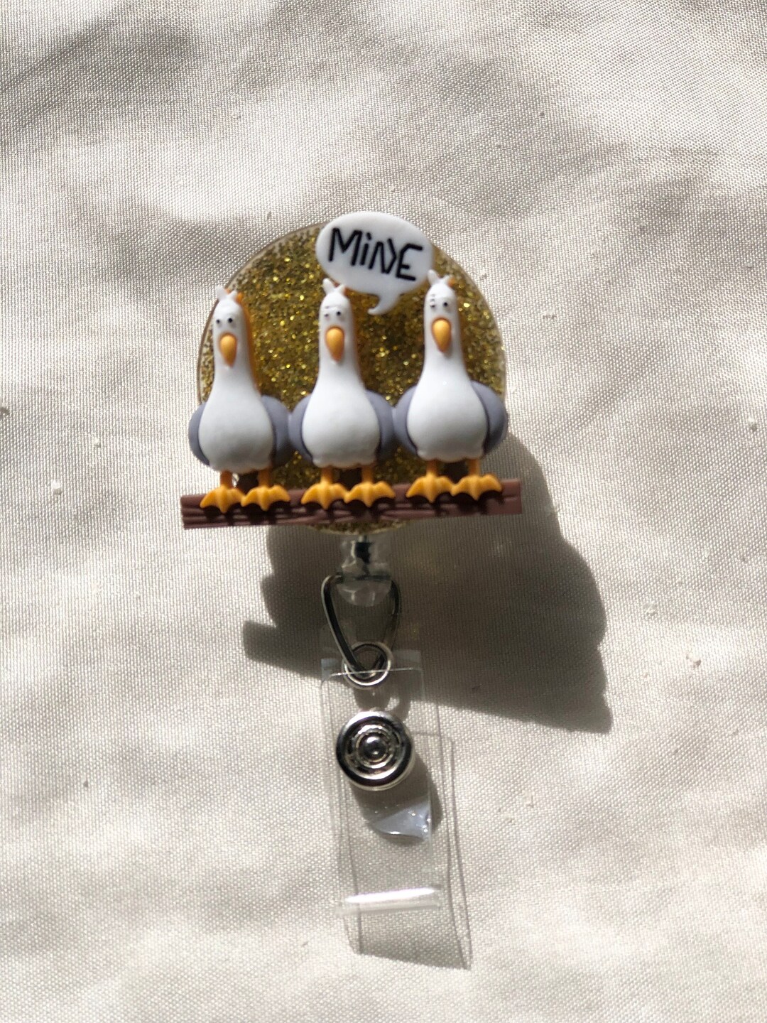 Badge Reel Disney Finding Nemo Birds - Etsy