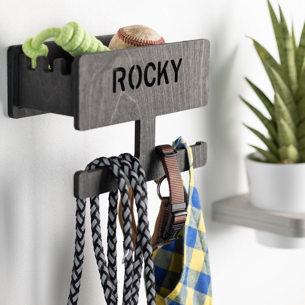 Dog Leash Rack - Etsy