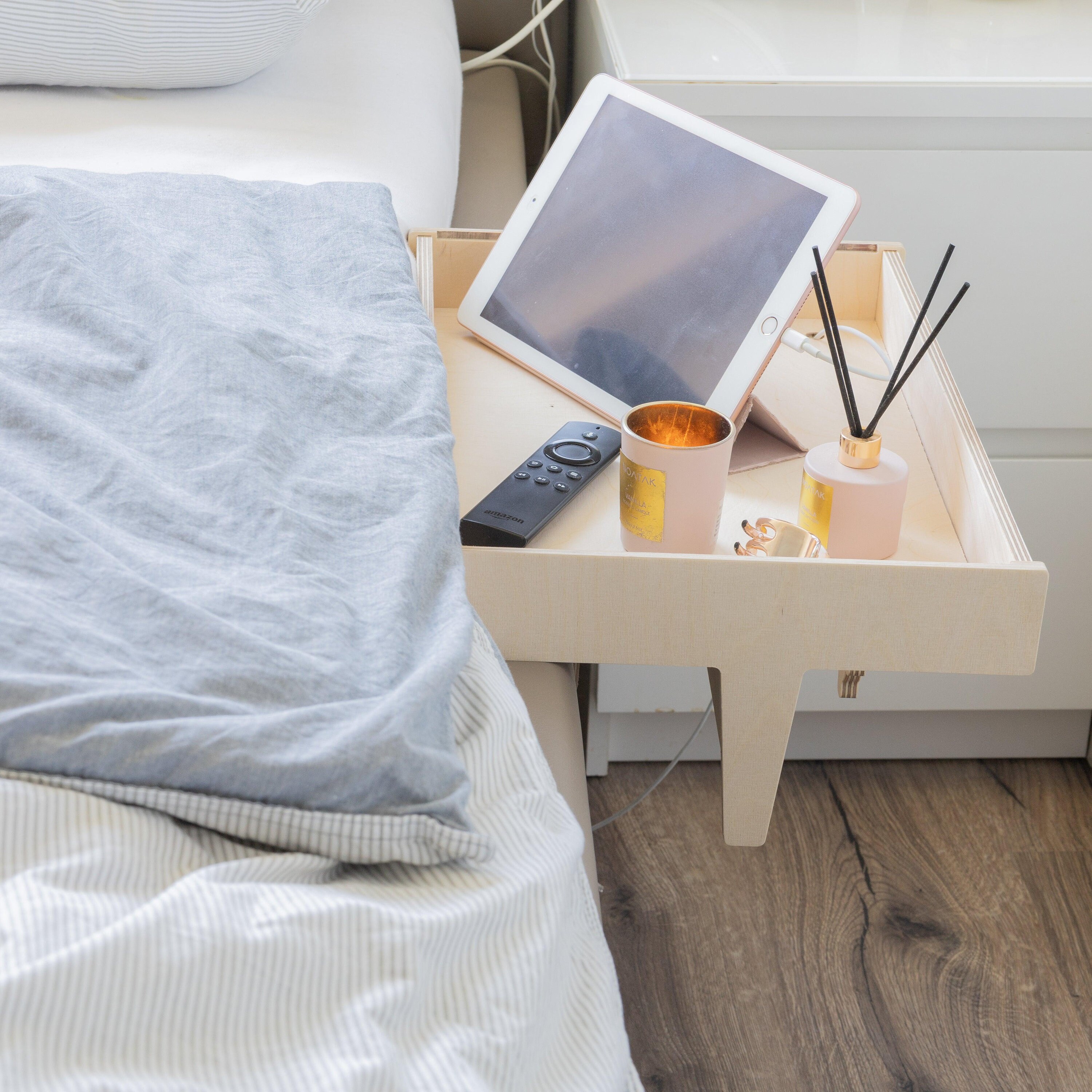 Clip-on Bedside Table - Etsy