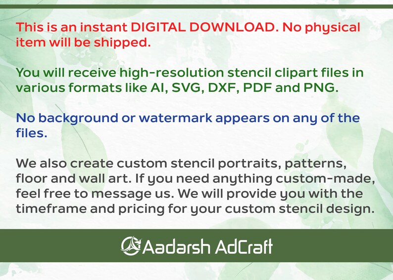 Giraffe Wildlife Art Stencil, Vector SVG, Dxf, Stencil Print, Giraffe ...