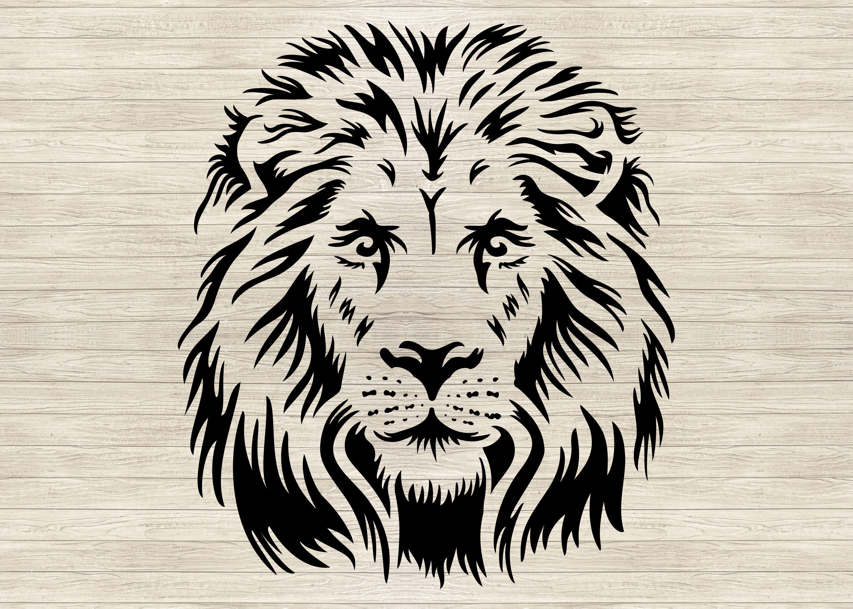 Lion Stencil Printable