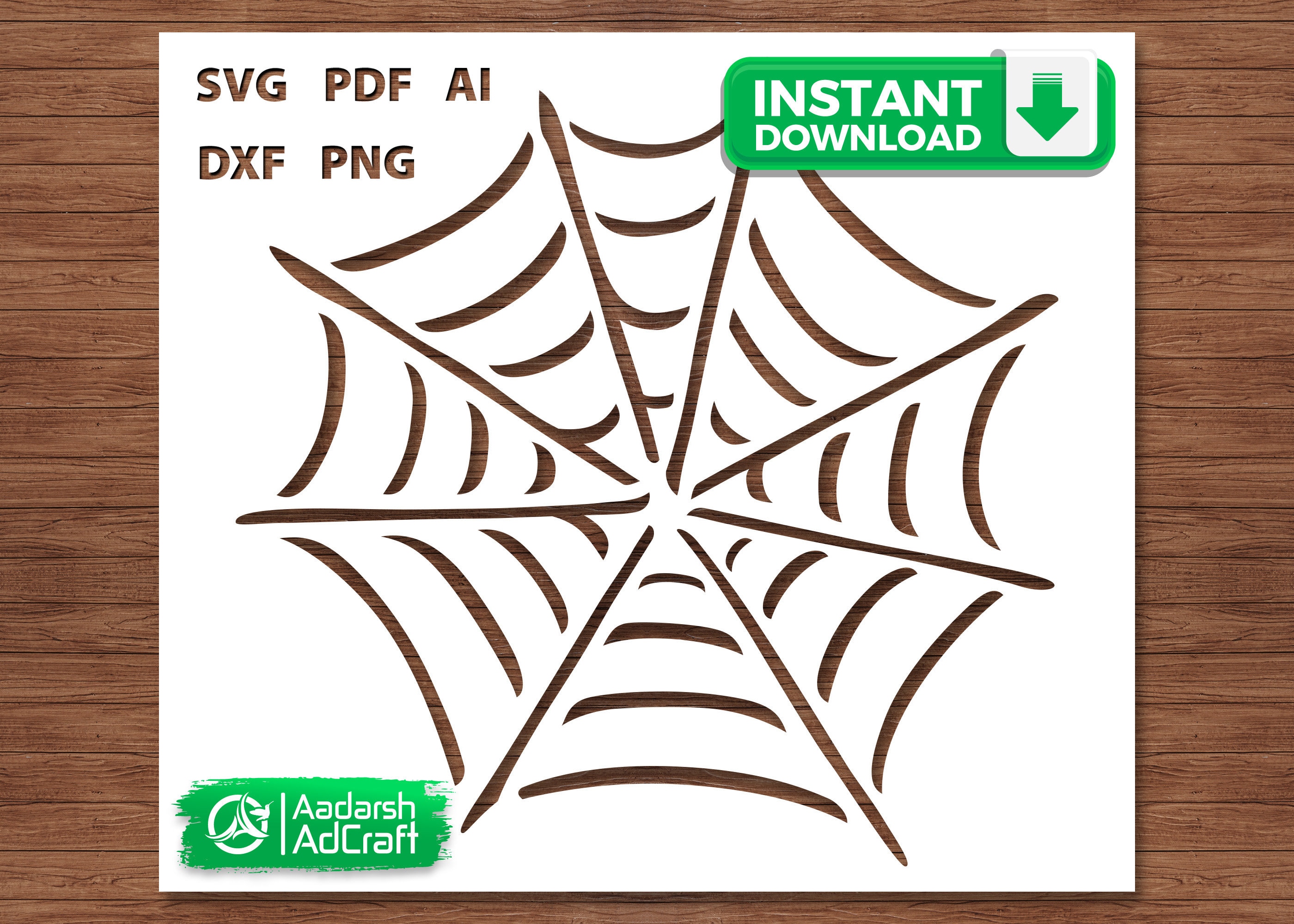 Spiderweb Stencil Art, Cobweb Stencil, Vector SVG, Dxf, Web Print ...