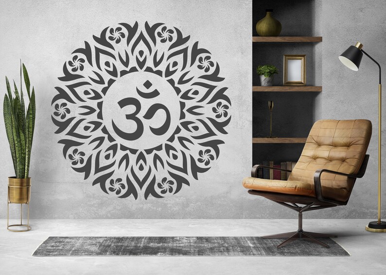 Om Aum Religious Sign Stencil Art, Religious Decor, Hindutva, SVG, Dxf ...