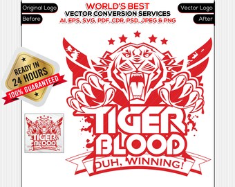 Logo Vector Tracing, Photo to Vector, Convert My Logo Into SVG, Ai or ...