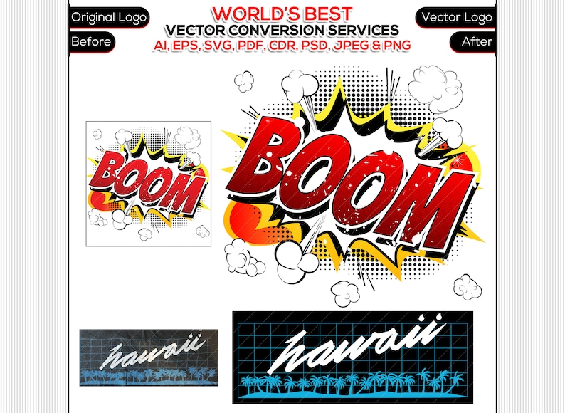 Logo Vector Tracing, Photo to Vector, Convert My Logo Into SVG, Ai or ...