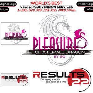 Logo Vector Tracing, Photo to Vector, Convert My Logo Into SVG, Ai or ...