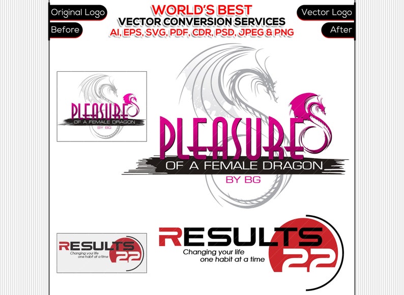 Logo Vector Tracing, Photo to Vector, Convert My Logo Into SVG, Ai or ...