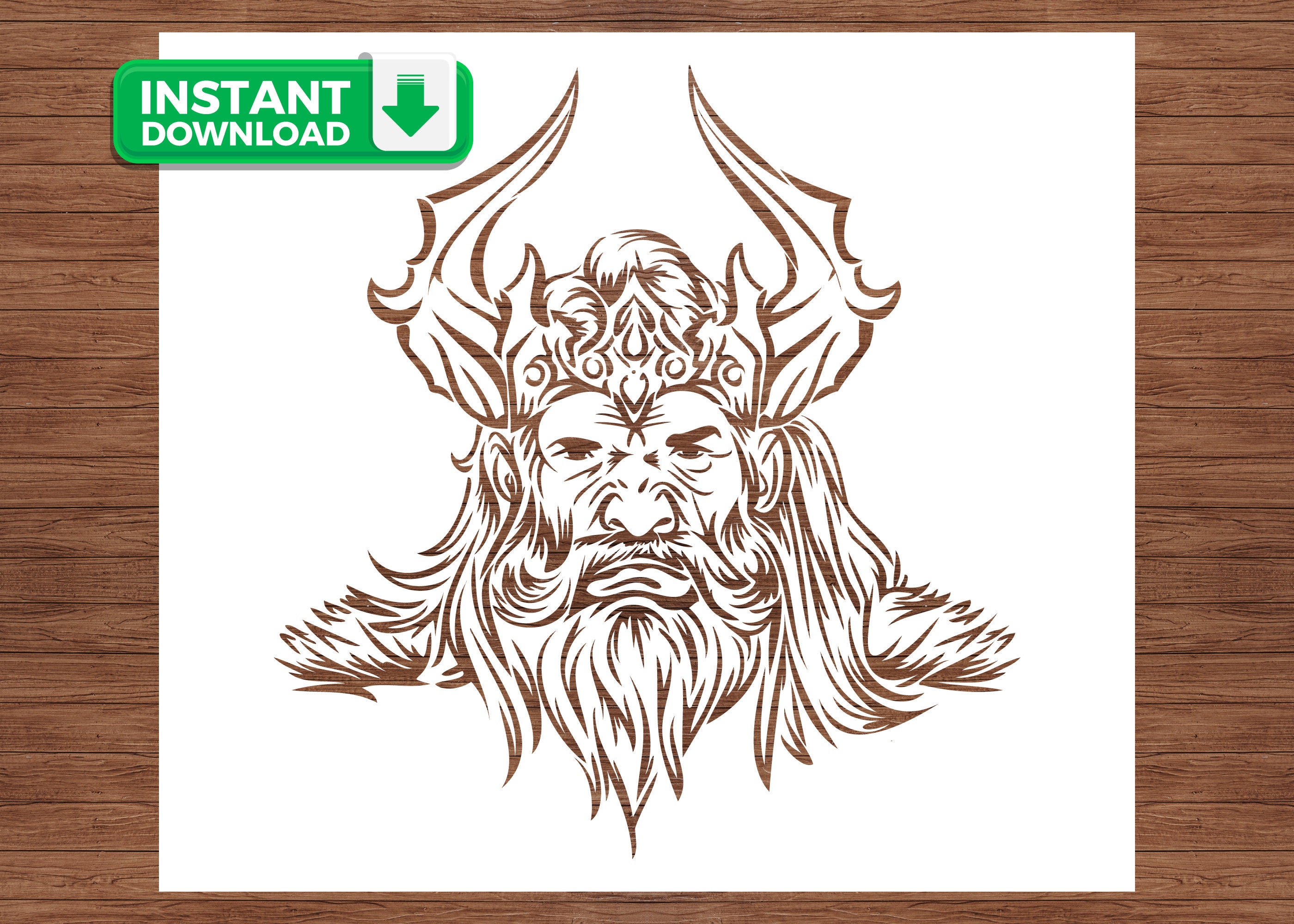 Warrior Hero Ancient Art Stencil Power and Valor Ancient Art - Etsy ...