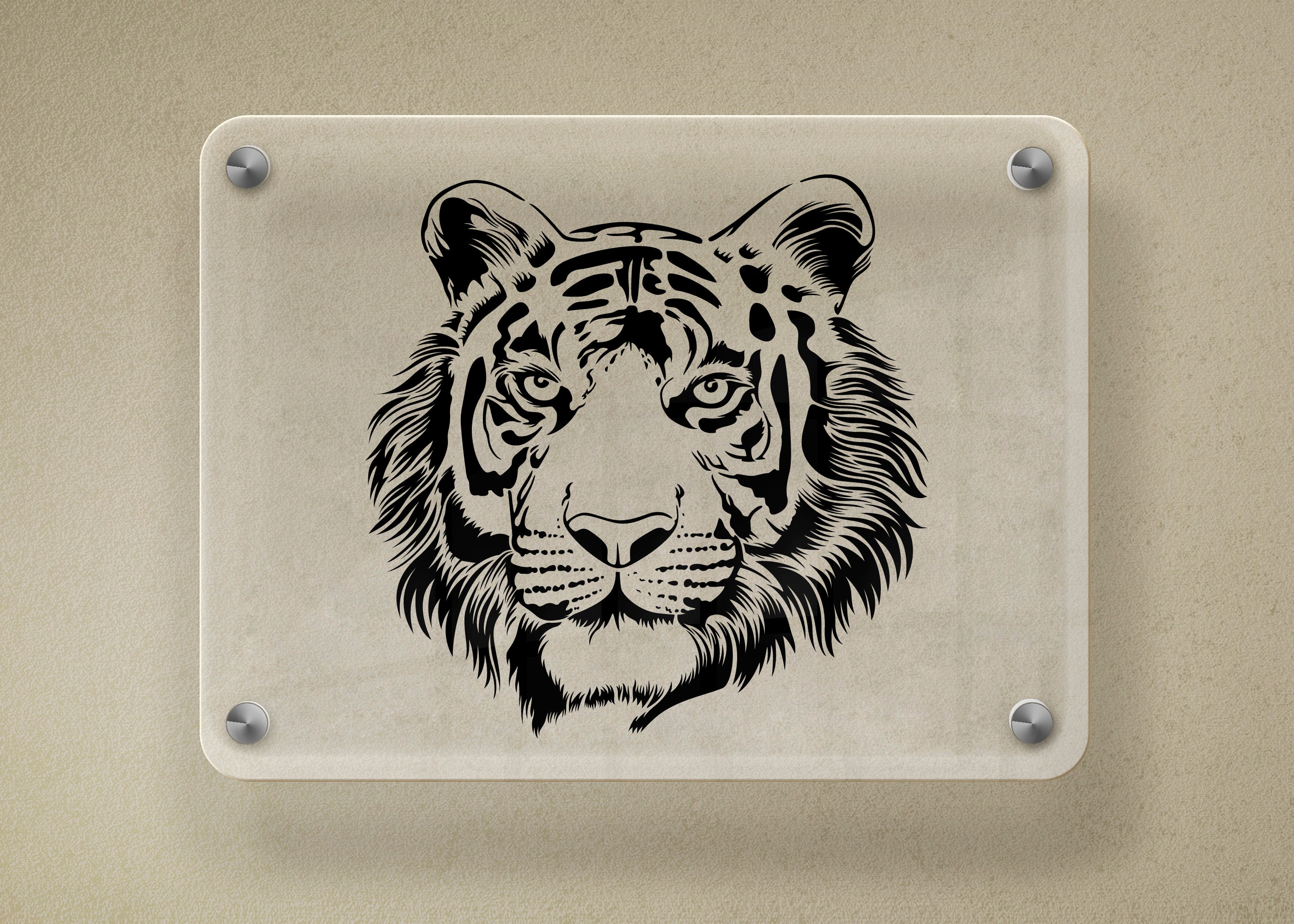 Creative Tiger Stencil Designs for DIY Art, Patterns and Home Décor ...