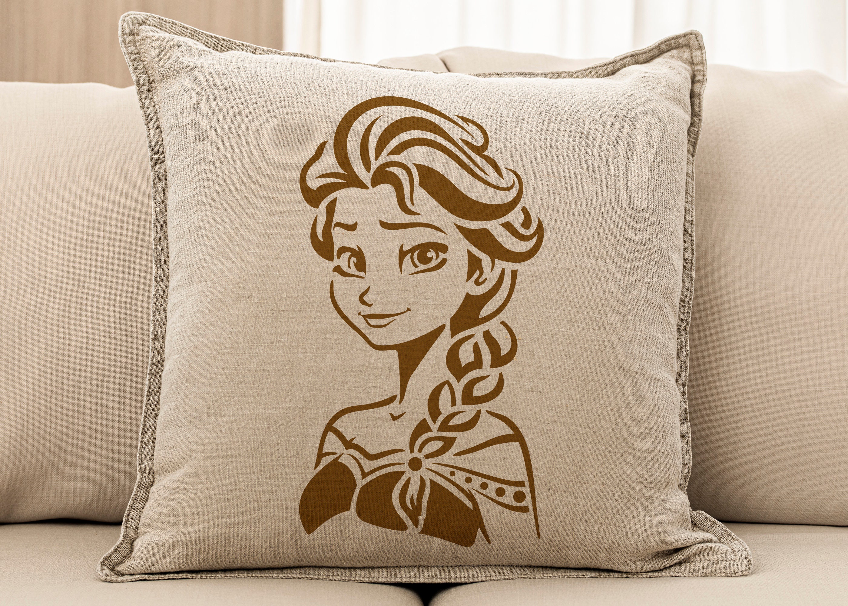 Frozen Queen Stencil Art | Ice Queen SVG Cut File, Snow Queen ...