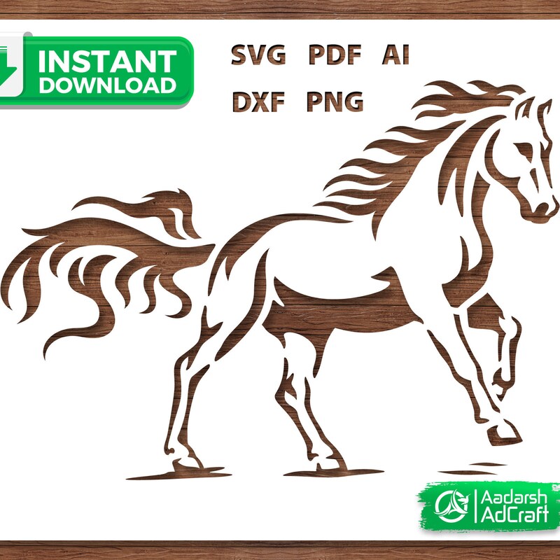 Horse Stencil - Etsy