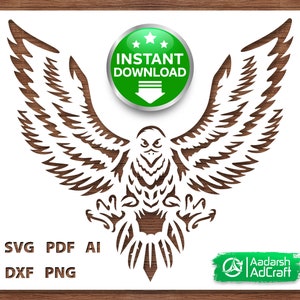 Falcon Eagle Hawk Flying Stencil Art, Falcon Design, Eagle Stencil ...