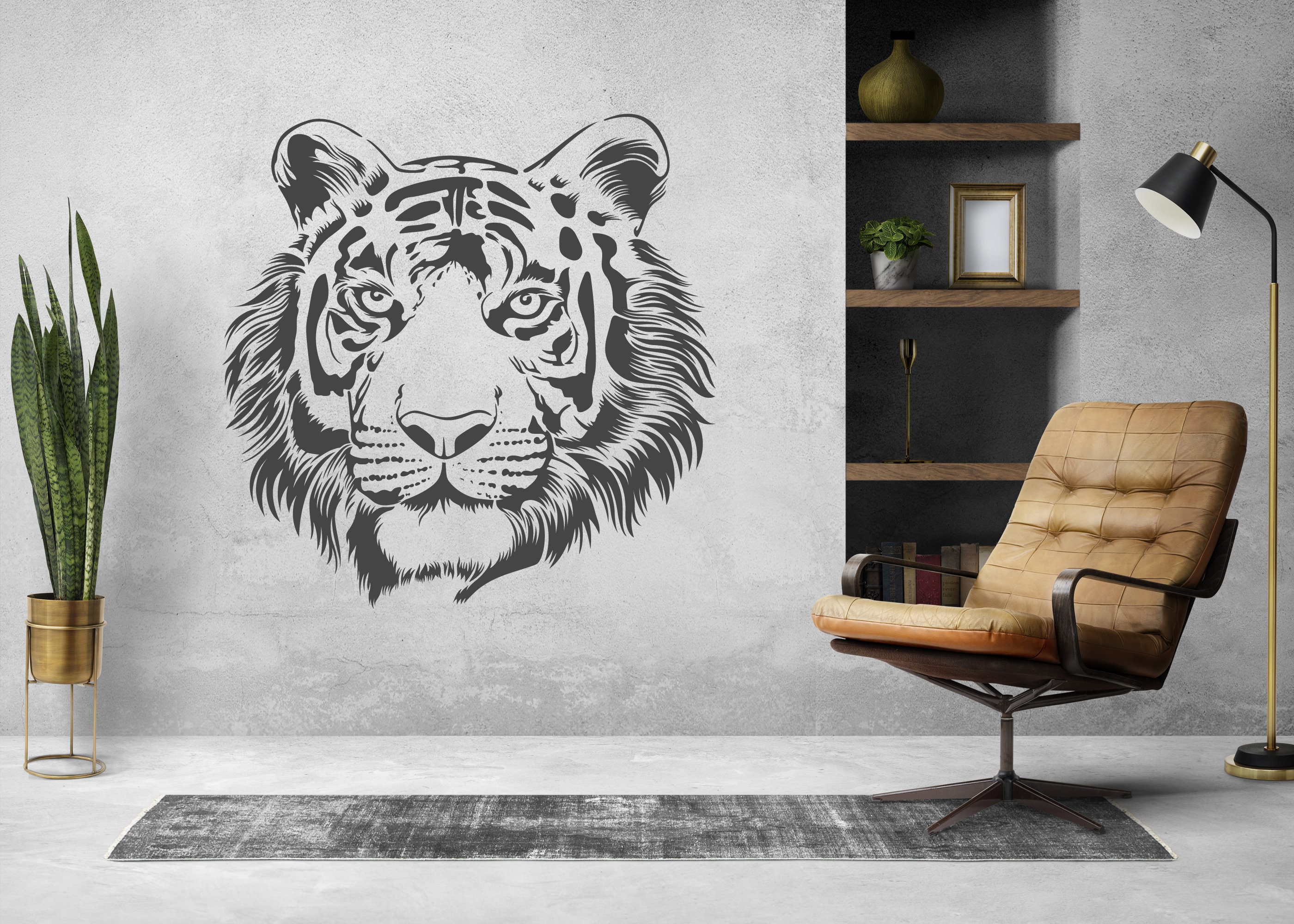 Creative Tiger Stencil Designs for DIY Art, Patterns and Home Décor ...