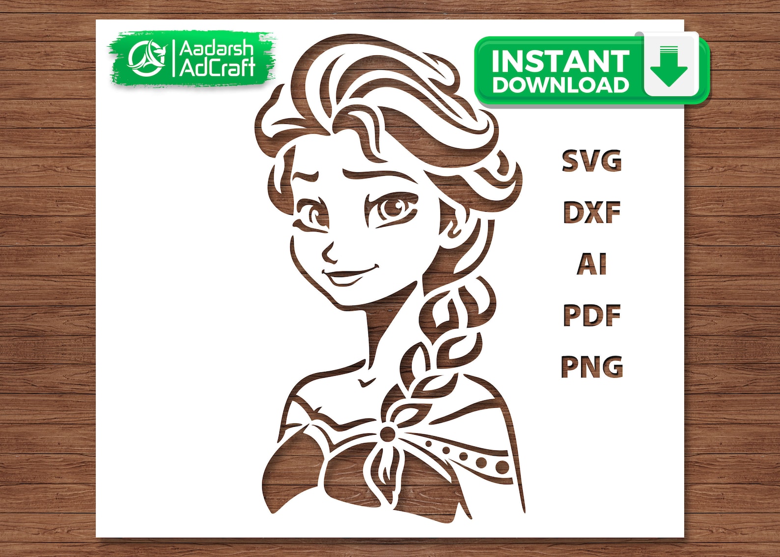 Frozen Queen Stencil Art | Ice Queen SVG Cut File, Snow Queen ...