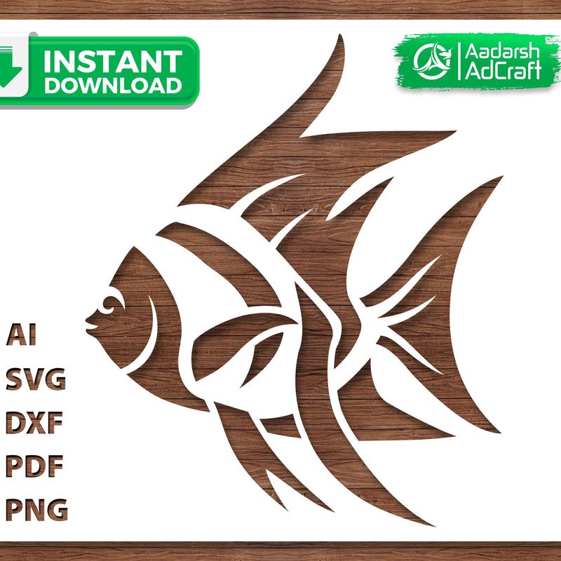 Angelfish Wall Art - Etsy