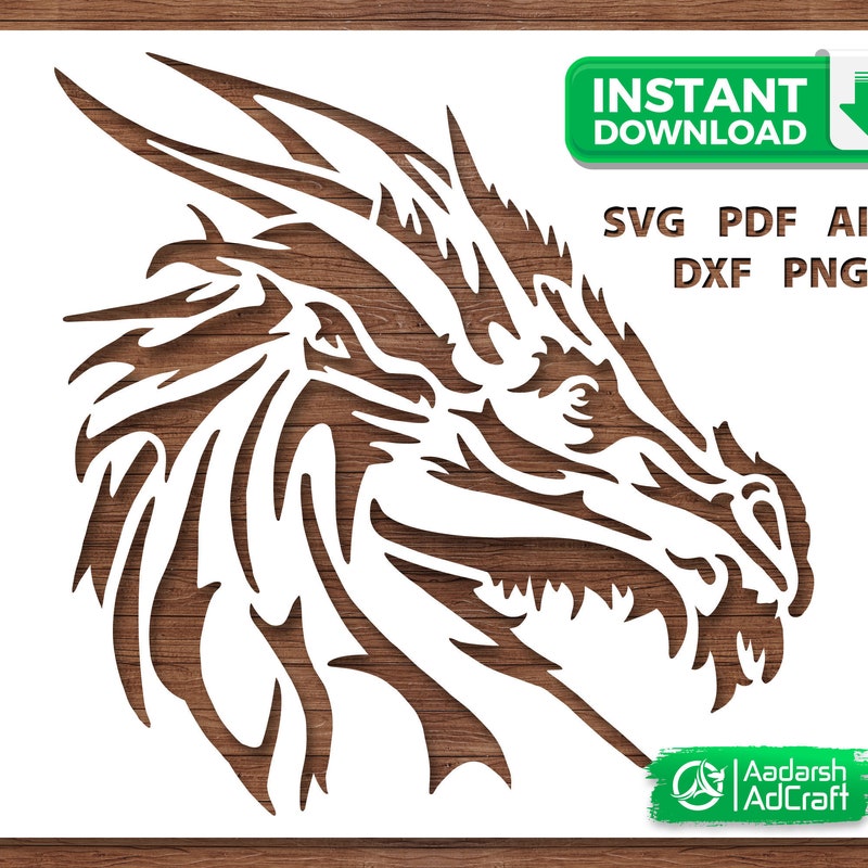 Dragon Stencil - Etsy