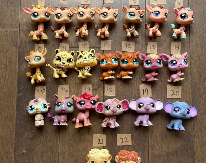 Authentic LPS Animals - You Choose - Llama, Cow, Ferret, Lion, Ostrich ...