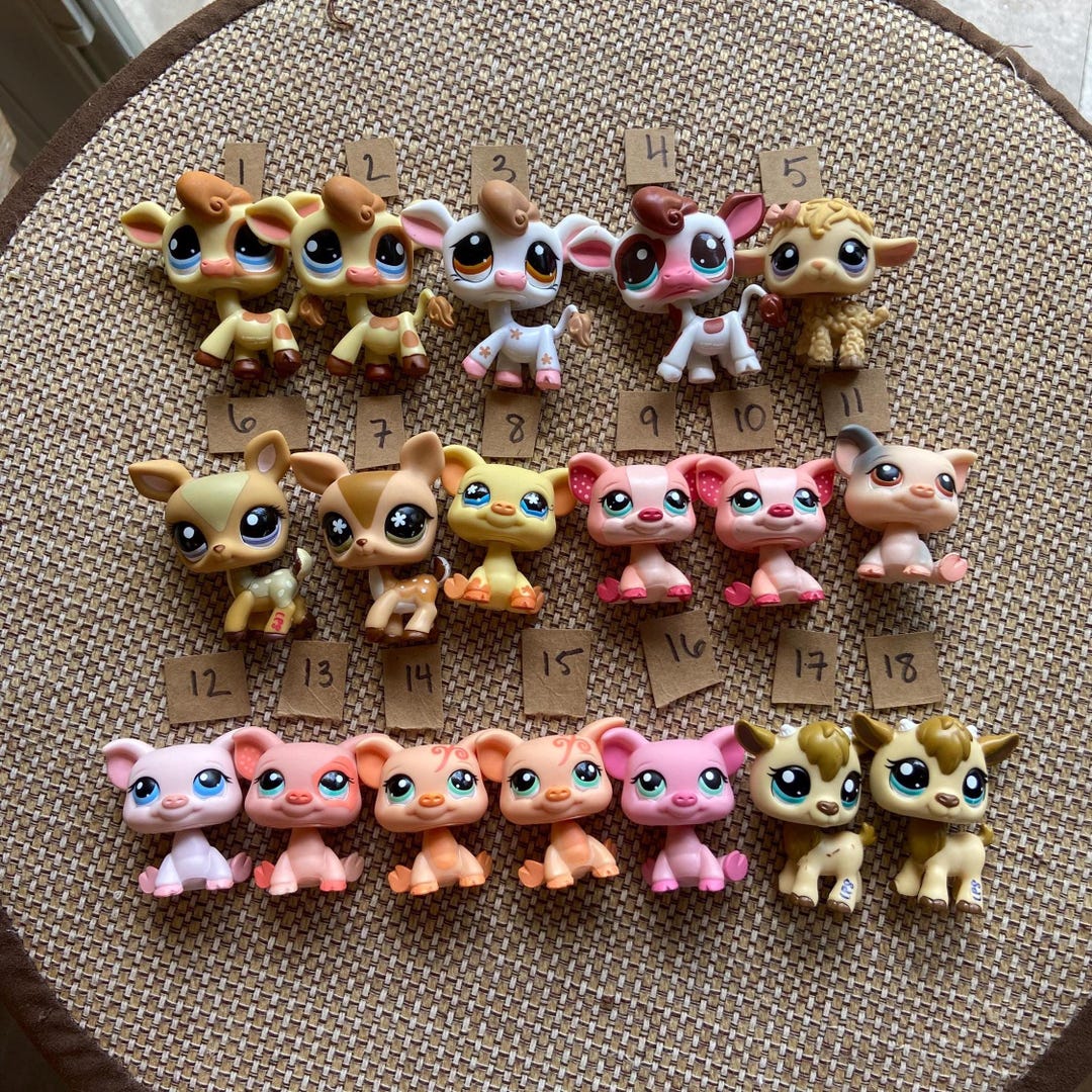 Authentic Littlest Pet Shop Hooved Animals || Pick and Choose - Etsy
