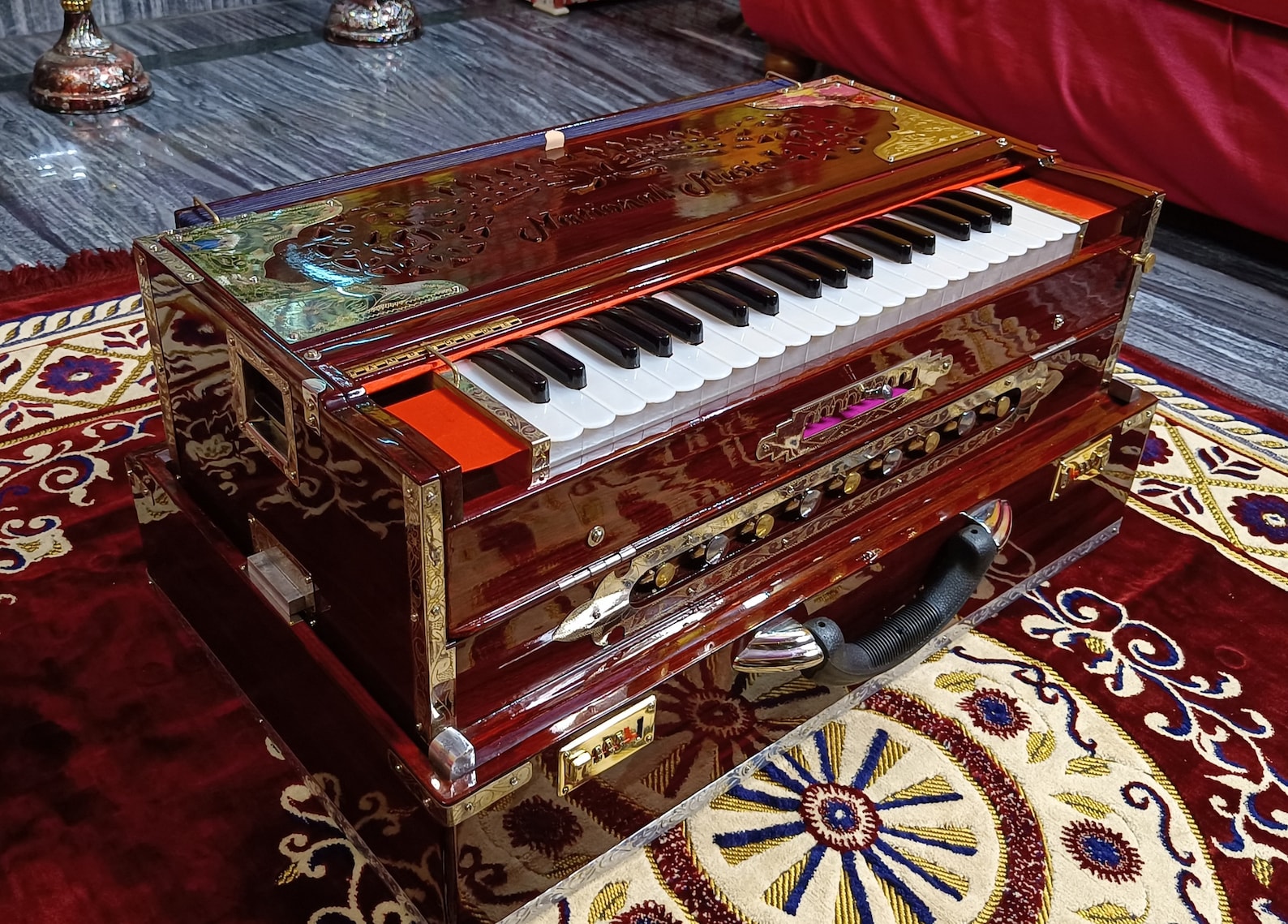 Harmonium National Music Premium Luxury 3 Line 9 Scale Changer - Etsy