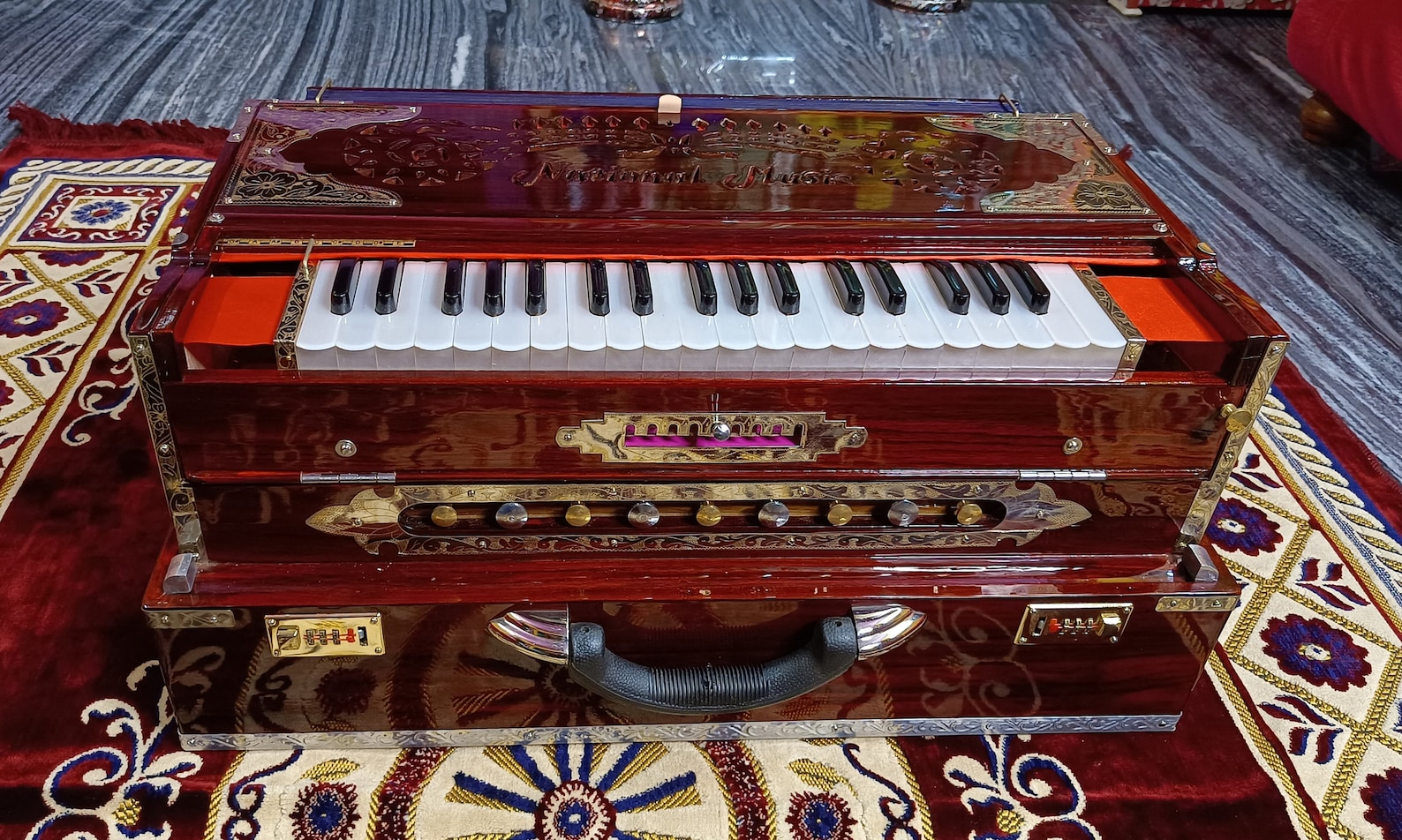 Harmonium National Music Premium Luxury 3 Line 9 Scale Changer - Etsy