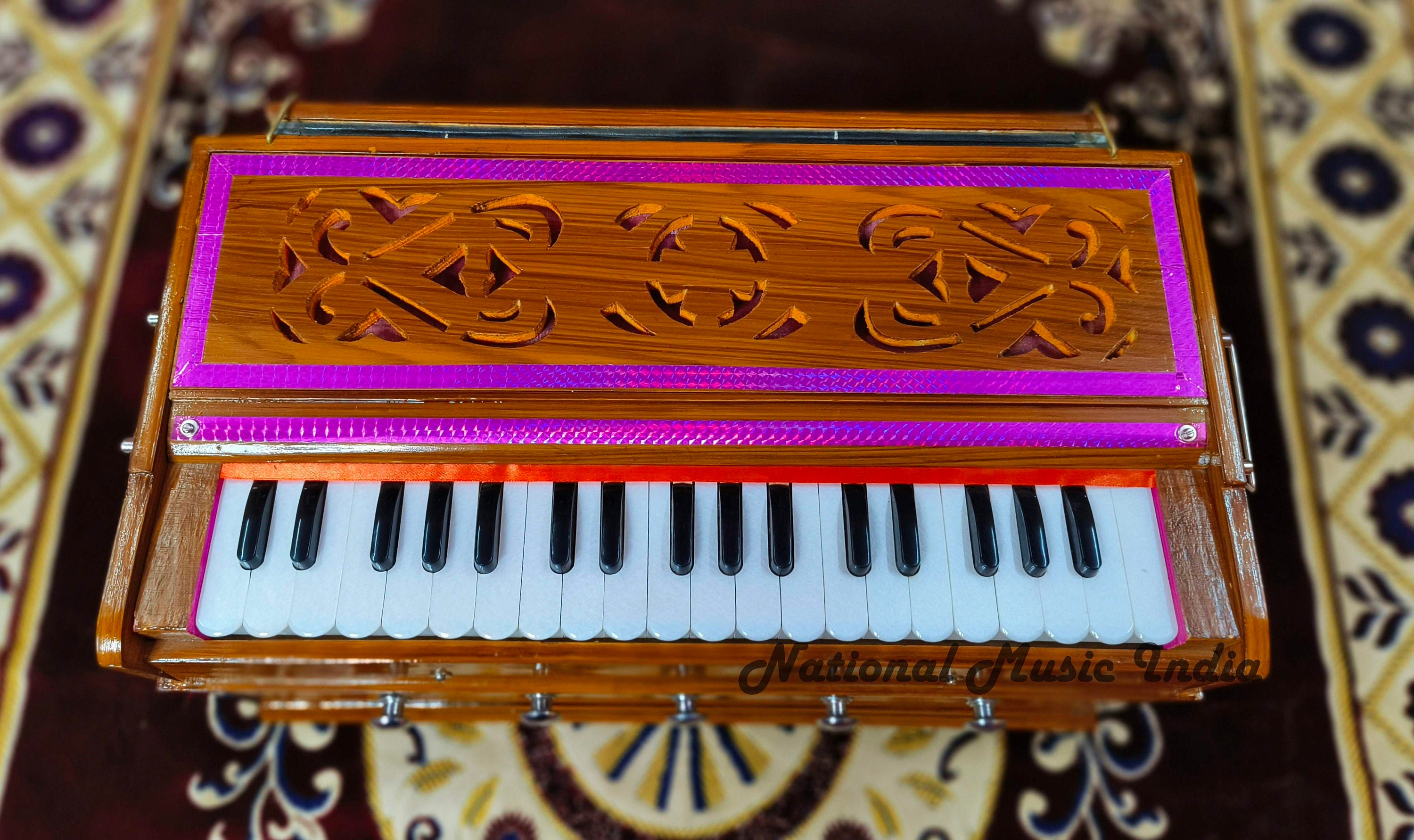 Standard 2 Set Harmonium, Natural Color, 440hz 432hz, Double Reed ...