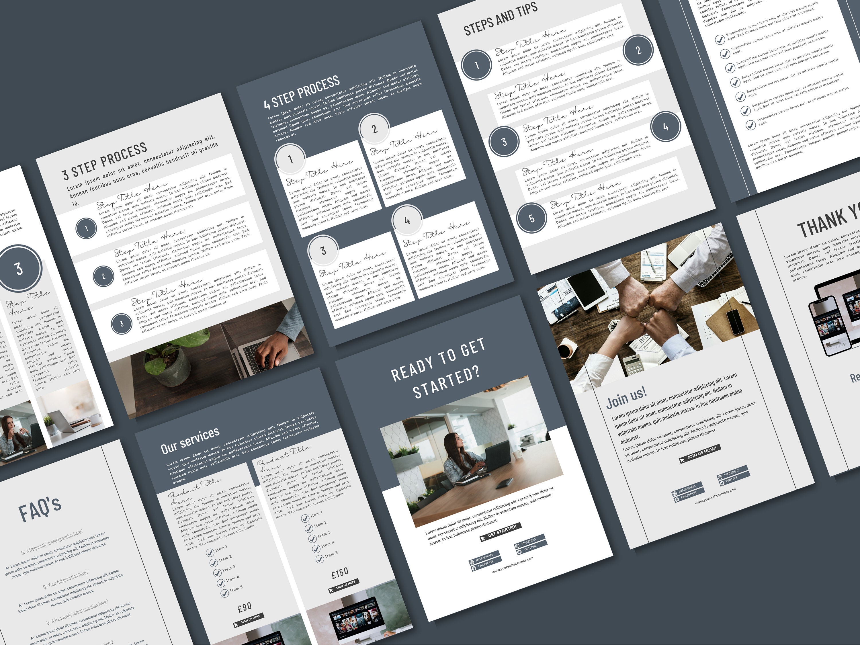 Ebook Template Canva Workbook Template Lead Magnet Template Magazine ...